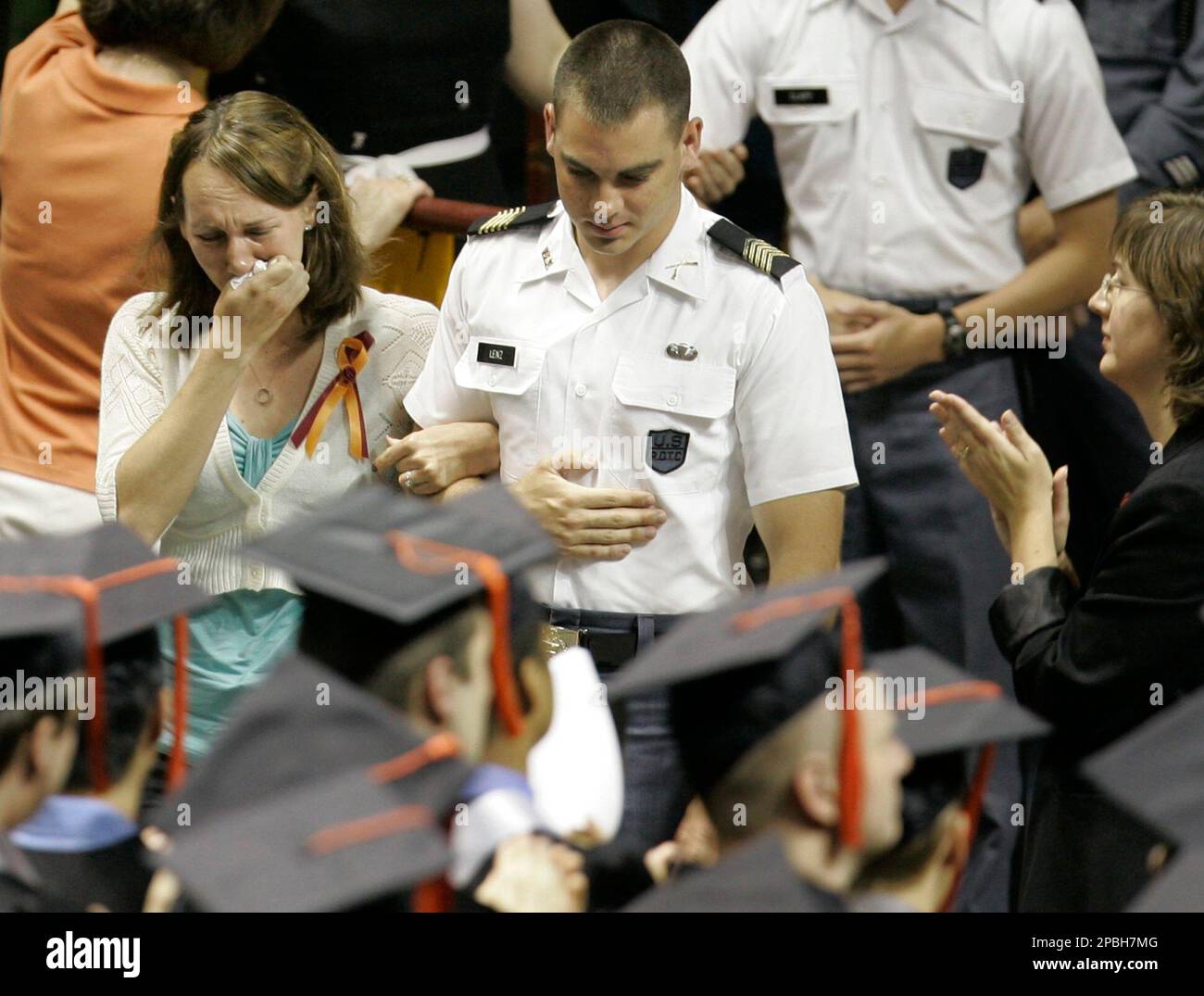 The sister of slain Virginia Tech student Jarrett Lee Lane, Alisha ...