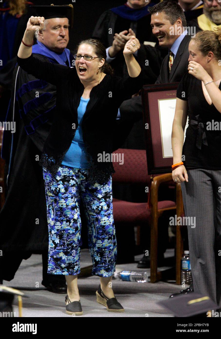 The mother of slain Virginia Tech student Emily Jane Hilscher, Beth ...