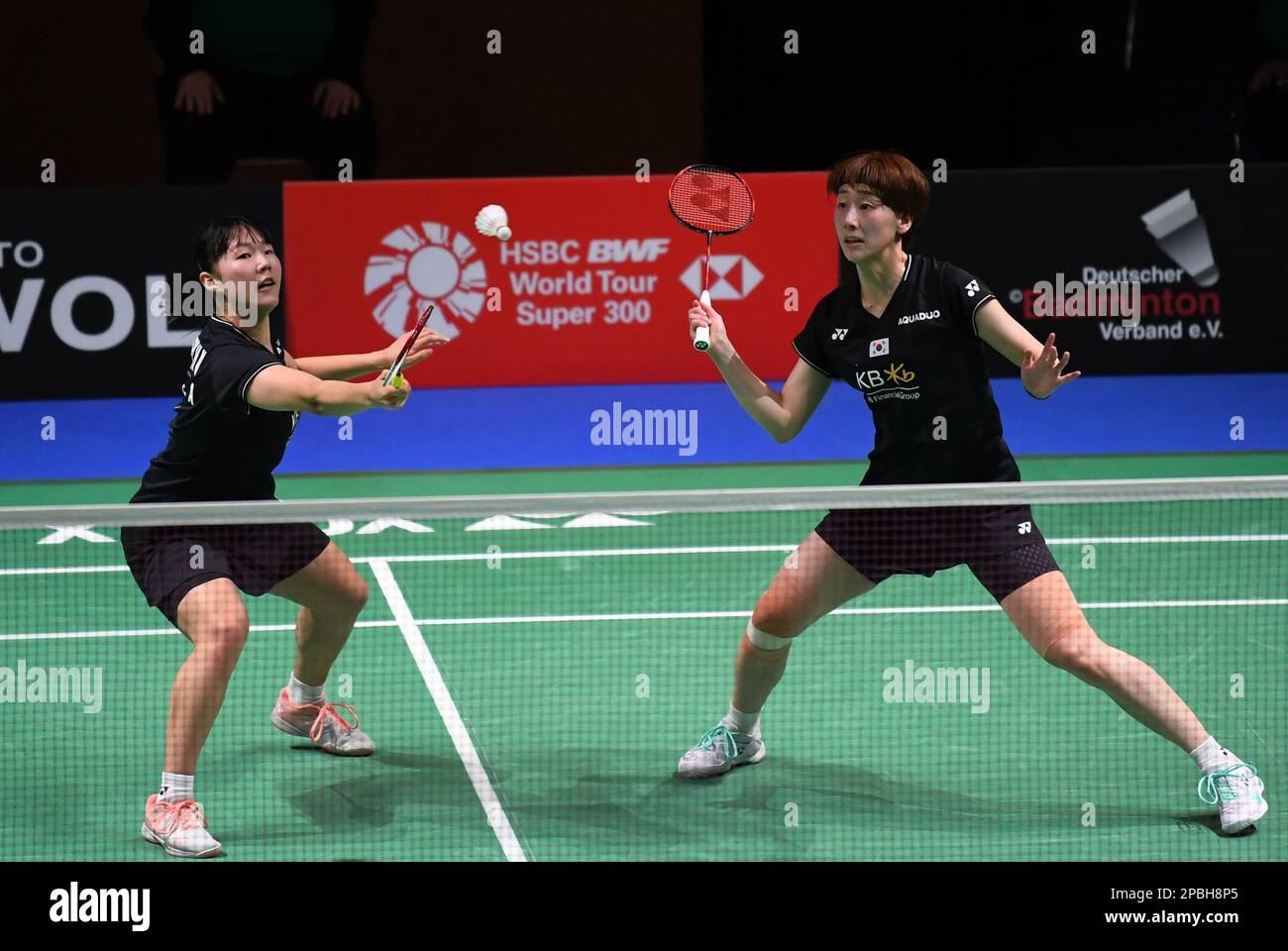 Muelheim, Germany. 12th Mar, 2023. Baek Ha Na (L)/Lee So Hee of South ...