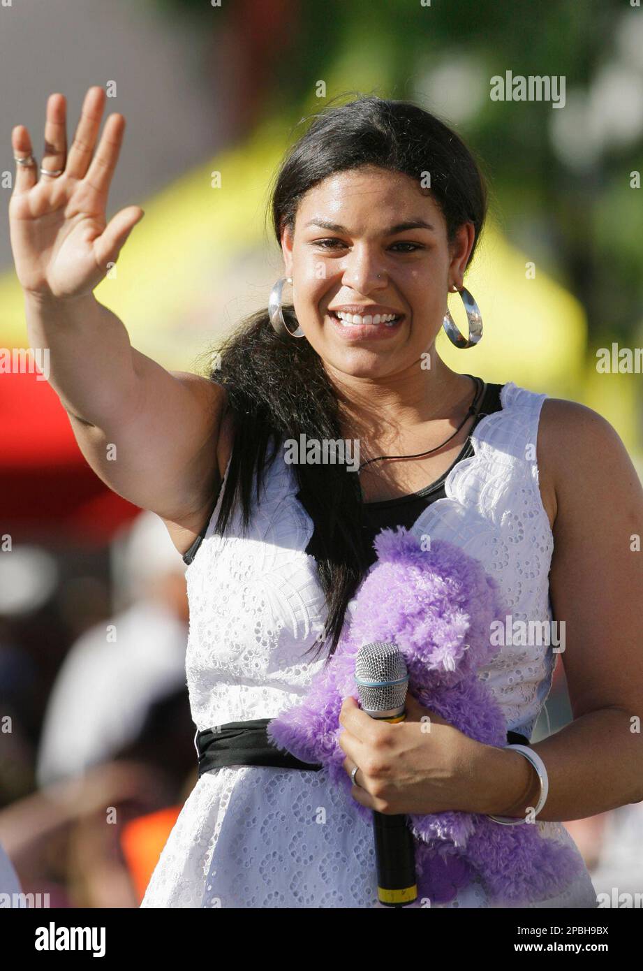 Jordin Sparks, 17, of Glendale, Ariz. and one of three finalists in ...