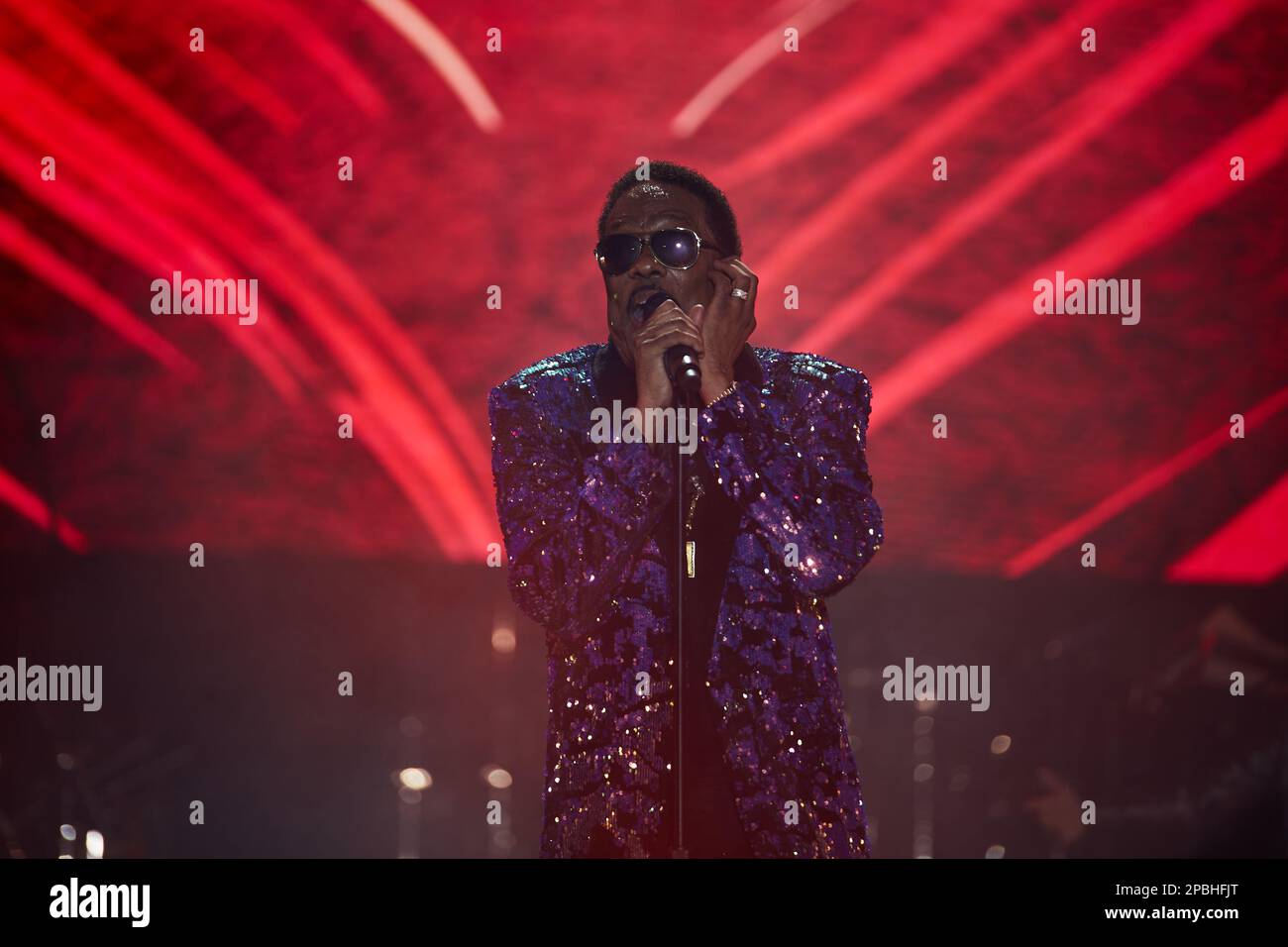 Miami Gardens, FL, USA. 12th March 2023. Main Stage: Charlie Wilson ...