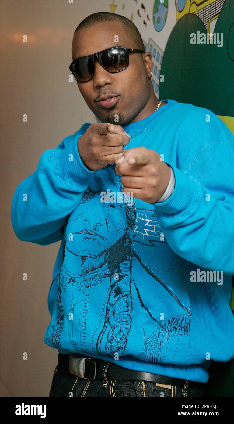 Hip-hop artist Mims appears backstage during MTV's "Total Request Live ...