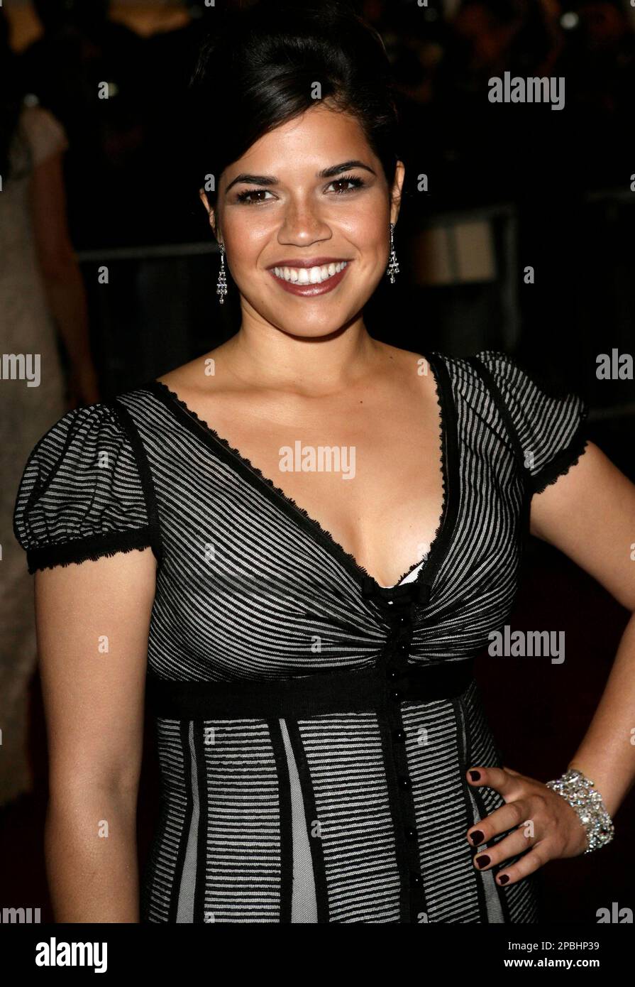 America Ferrera arrives at the Metropolitan Museum of Art Costume ...