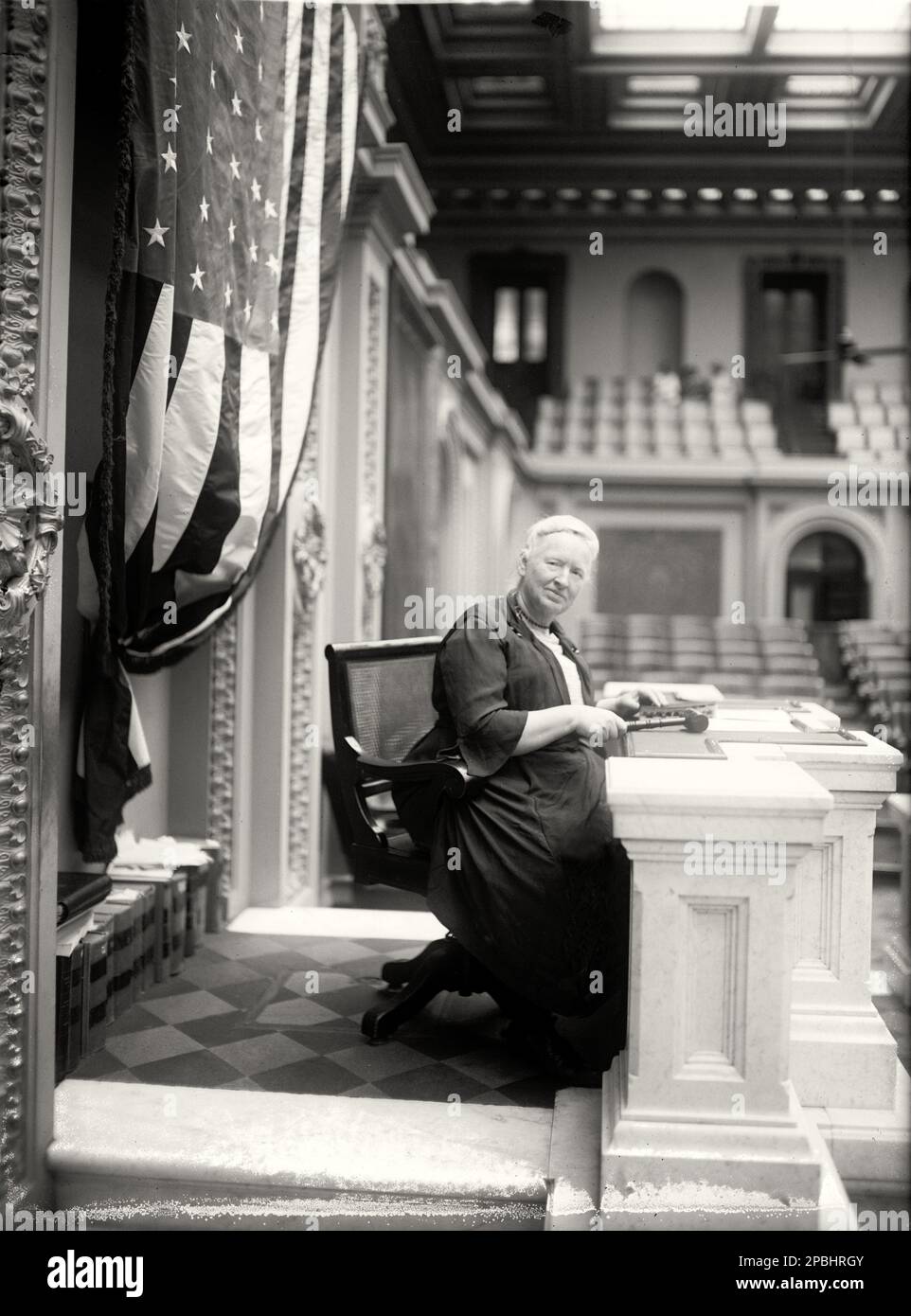 1921 , 21 june , Washington , USA : Alice Mary Robertson ( 1854 – 1931 ...