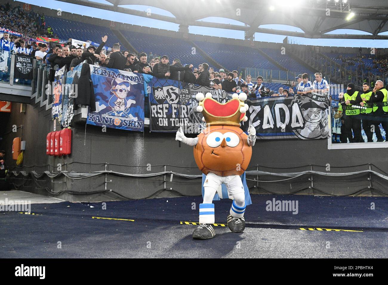 Real Sociedad fan during the UEFA Europa League 2022-2023 football ...
