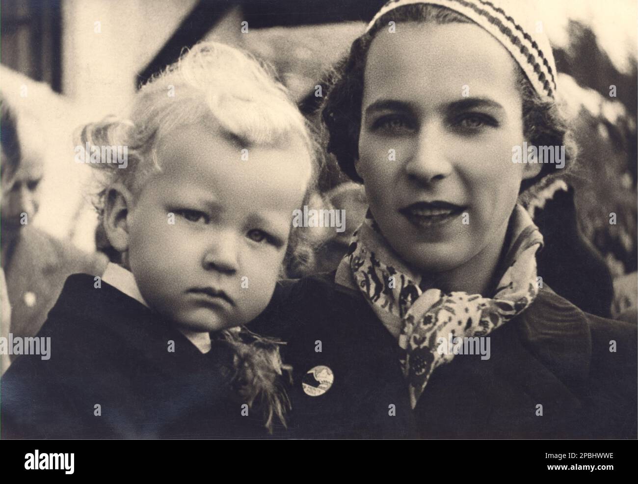 1939 , Milano Italy : The italian prince VITTORIO EMANUELE ( born 1937 ...