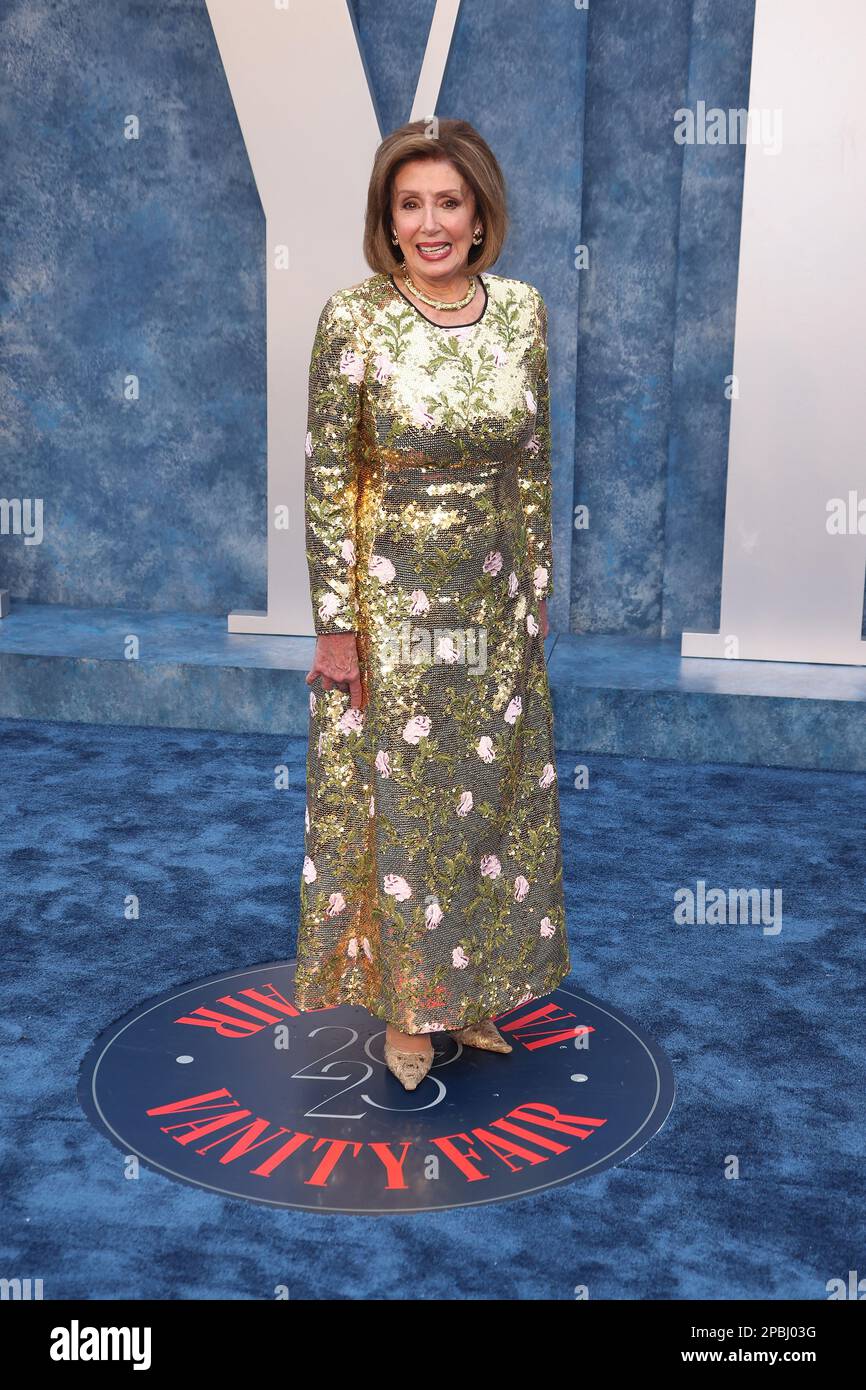 Beverly Hills, Ca. 12th Mar, 2023. Nancy Pelosi attends the 2023 Vanity ...