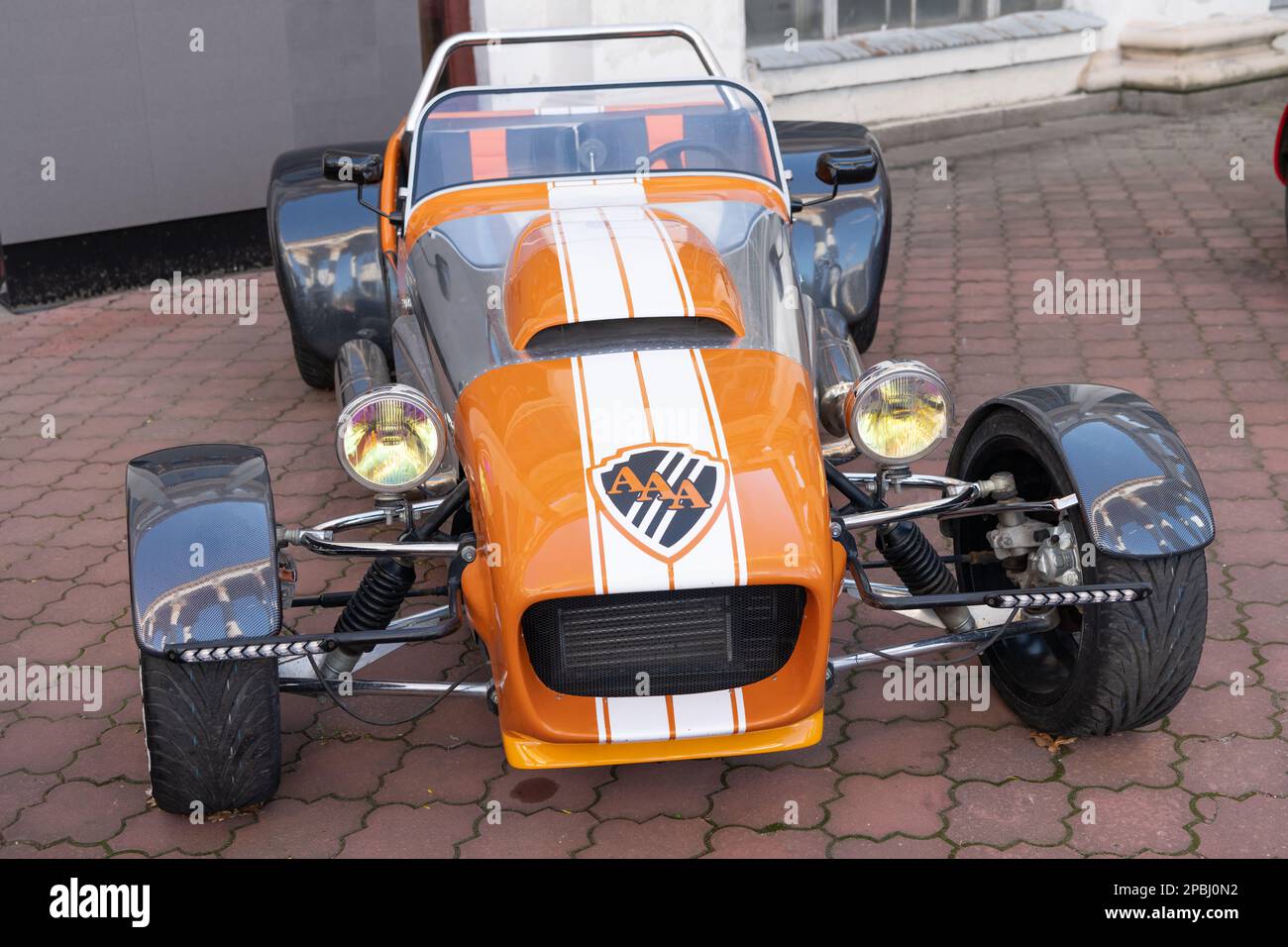 Kyiv, Ukraine - November 02, 2022: MK Indy lotus super seven retro ...