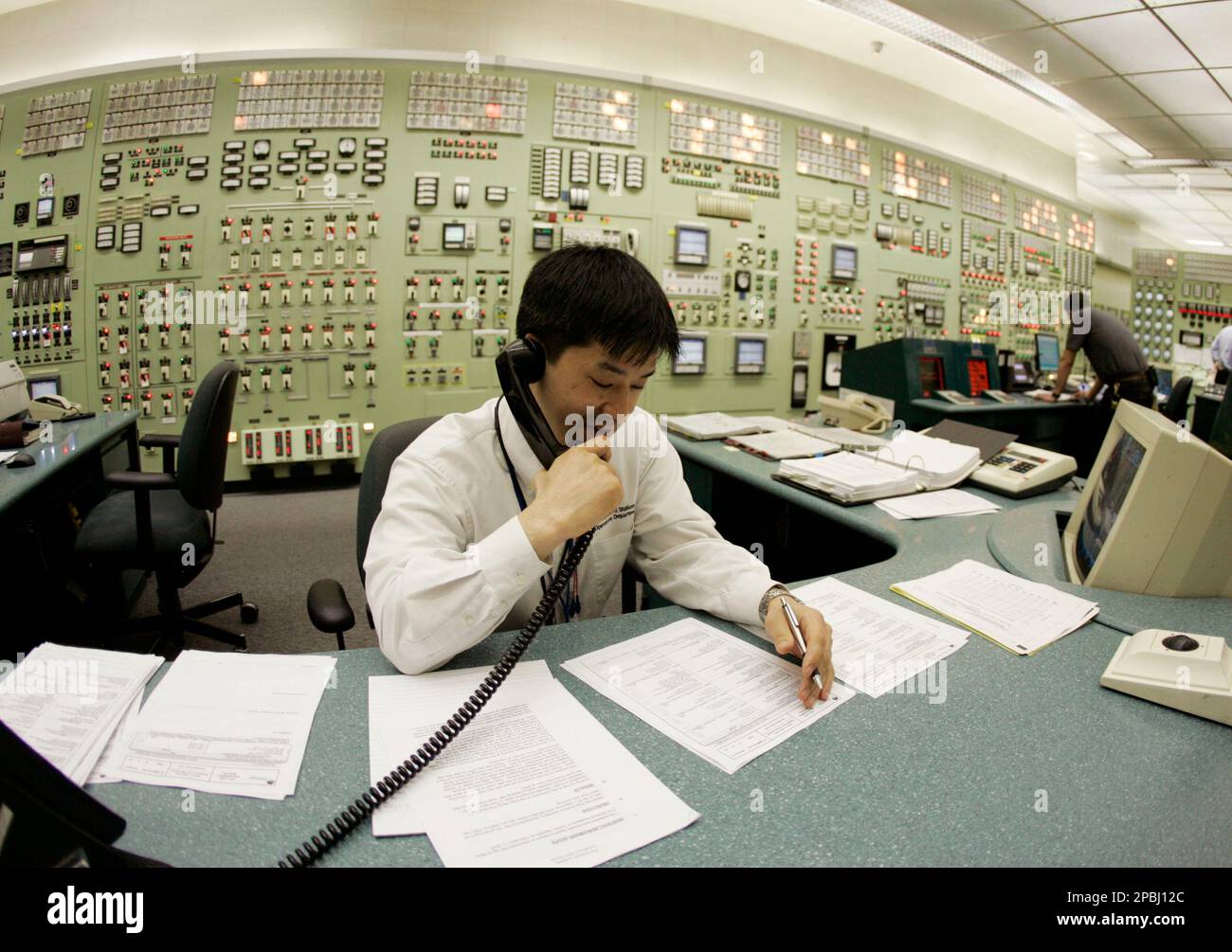 Tracy Sudoko, a control room agent at the Indian Point nuclear power ...