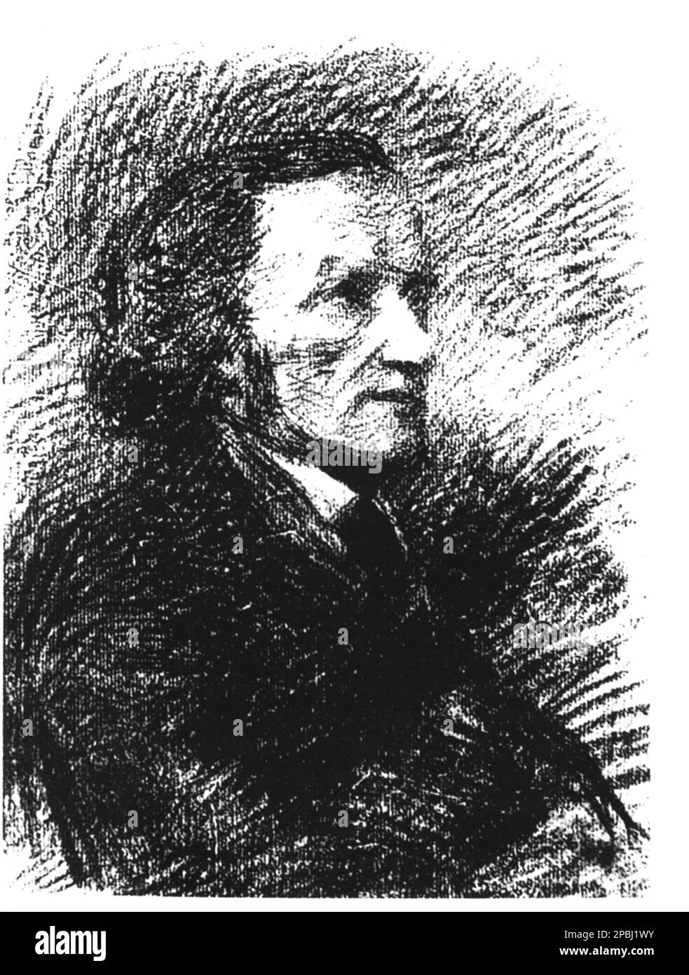 Wagner portrait by renoir Black and White Stock Photos & Images - Alamy