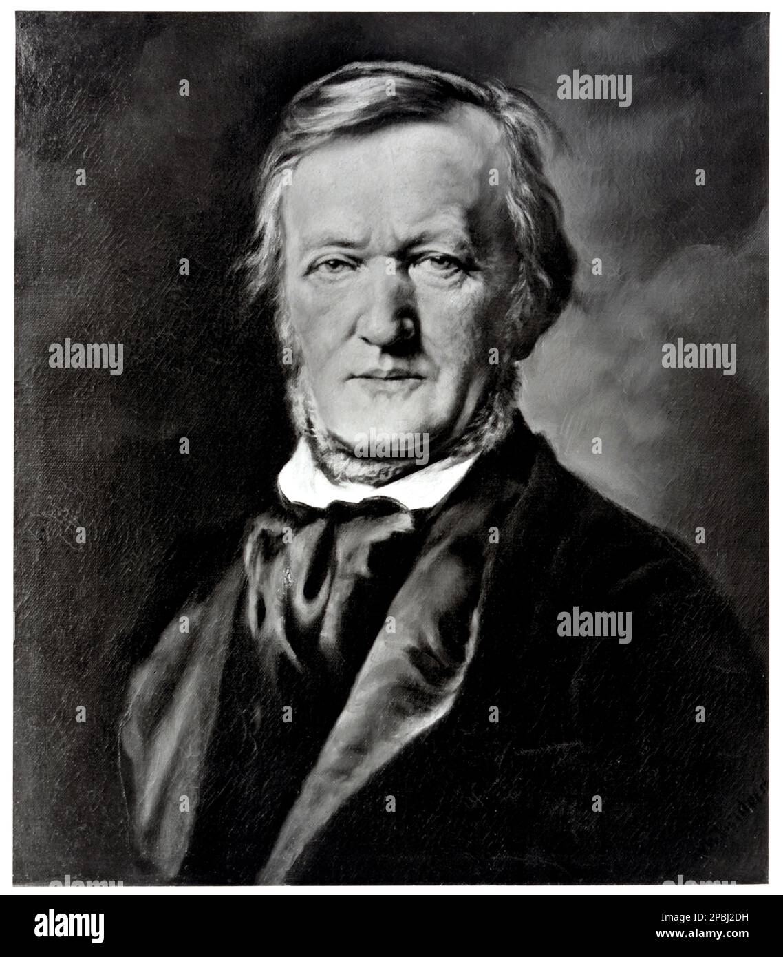 Portrait of the composer richard wagner Cut Out Stock Images & Pictures ...
