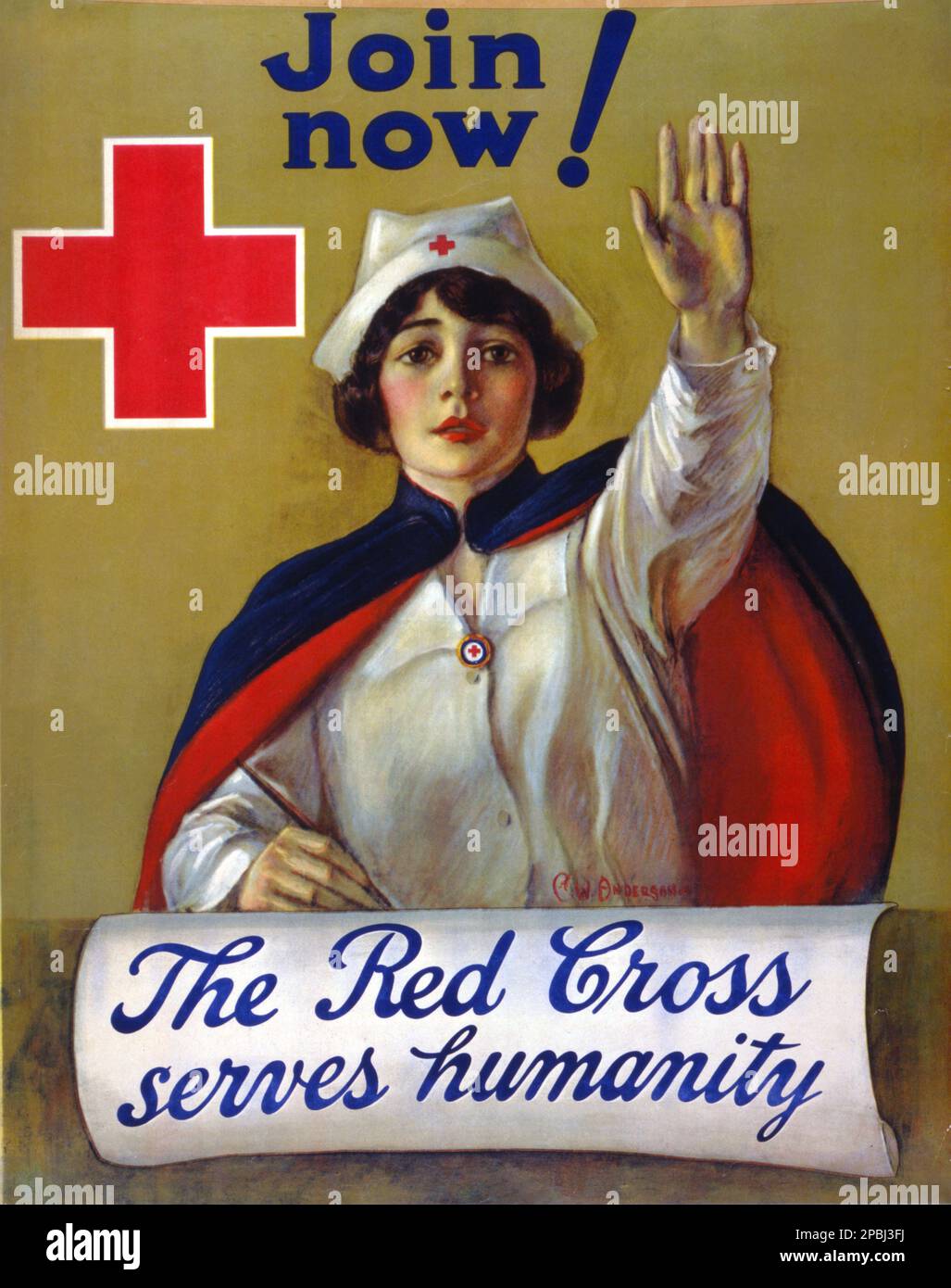 1917 , USA : American Red Cross - The Red Cross serves humanity Join ...
