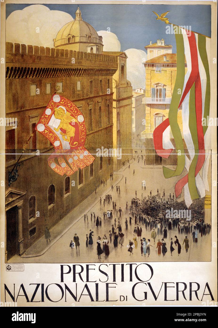 Illustrazione di bandiera italiana hi-res stock photography and images ...