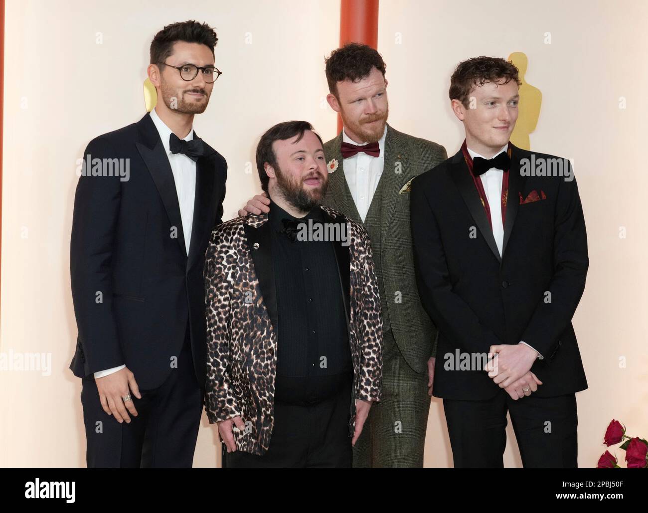Tom Berkeley, from left, James Martin, Seamus O'Hara, and Ross White ...