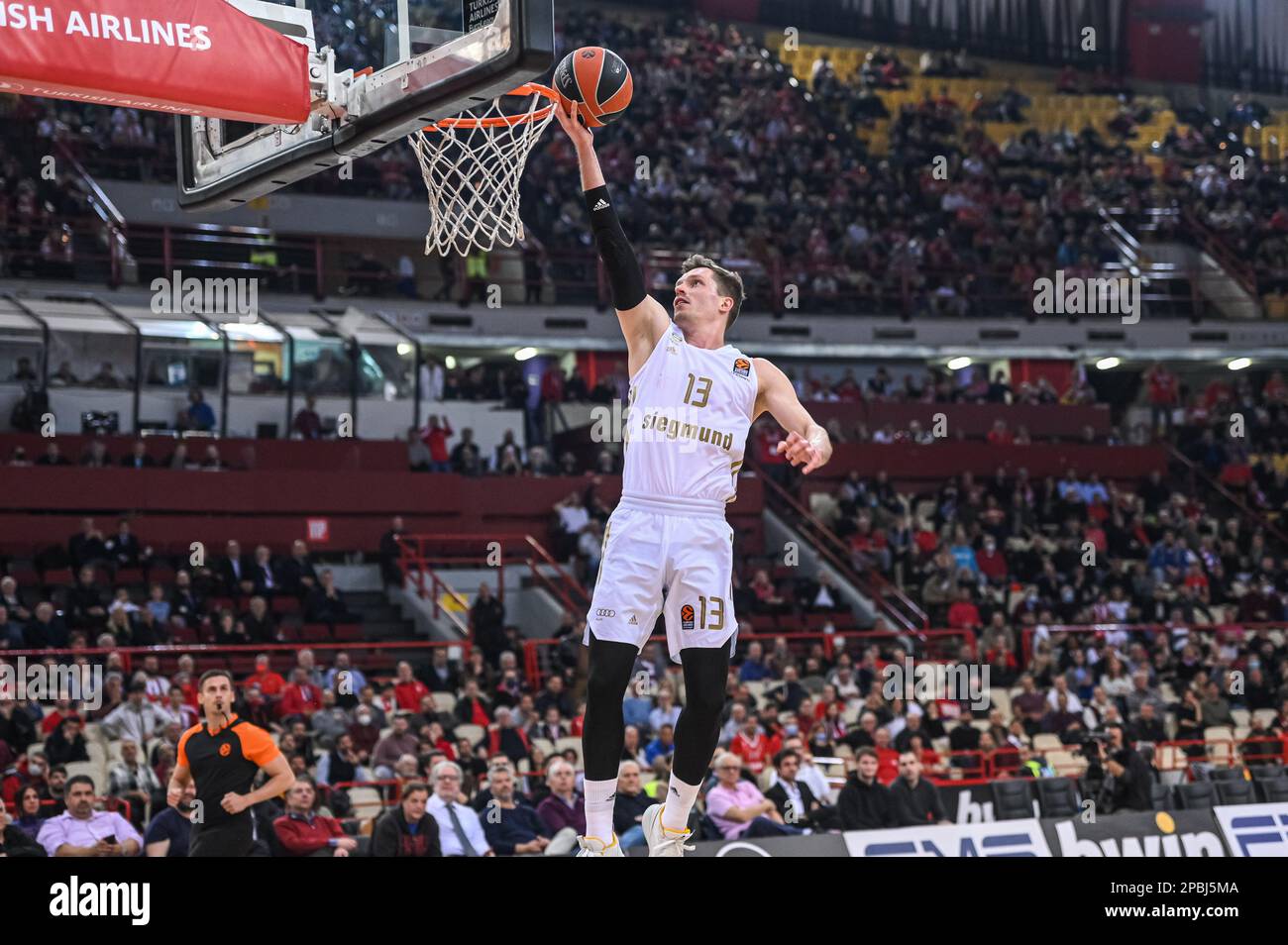 13 ANDREAS OBST of FC Bayern Munich during the Euroleague, Round 28 ...