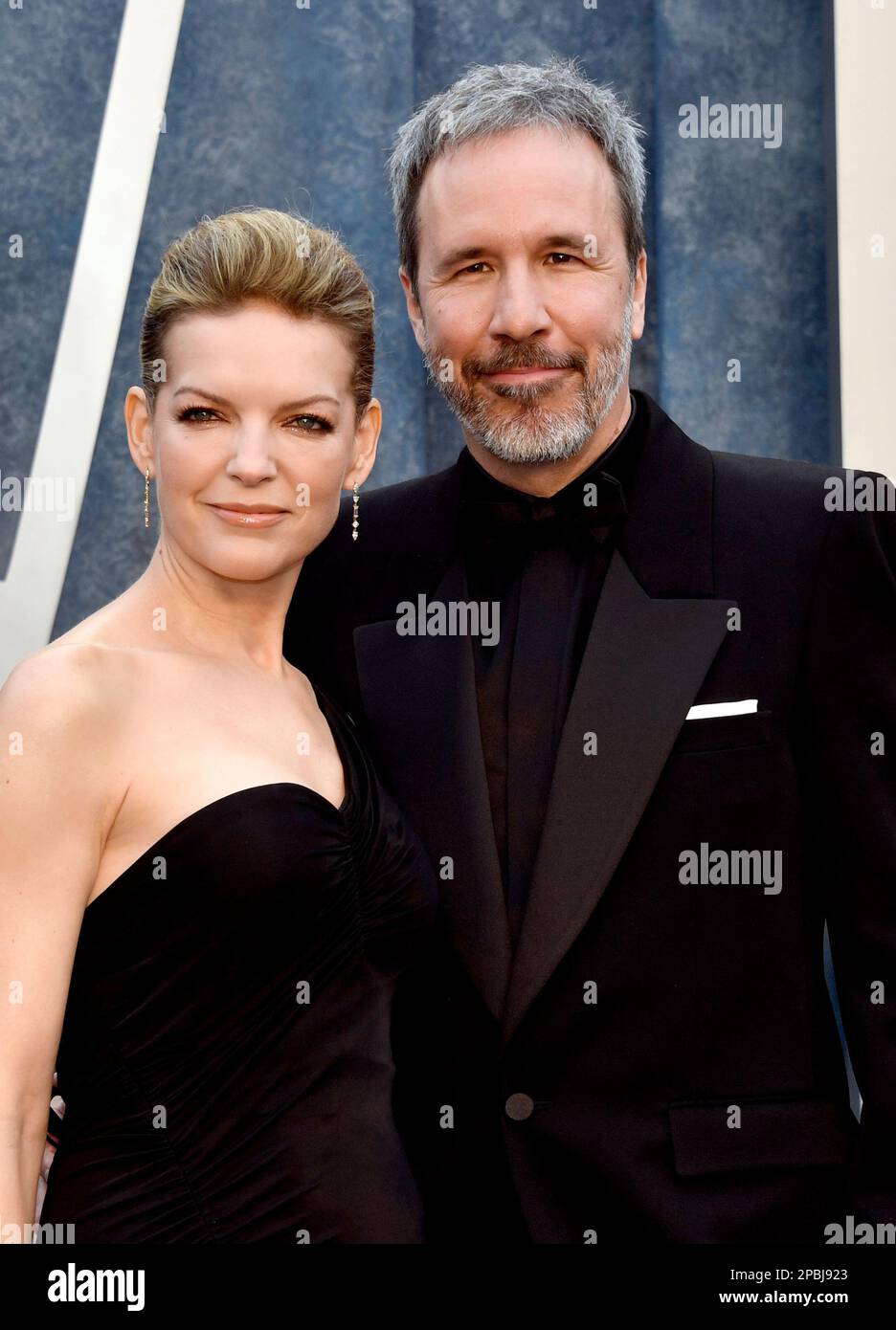 Tanya Lapointe, left, and Denis Villeneuve arrives at the Vanity Fair ...