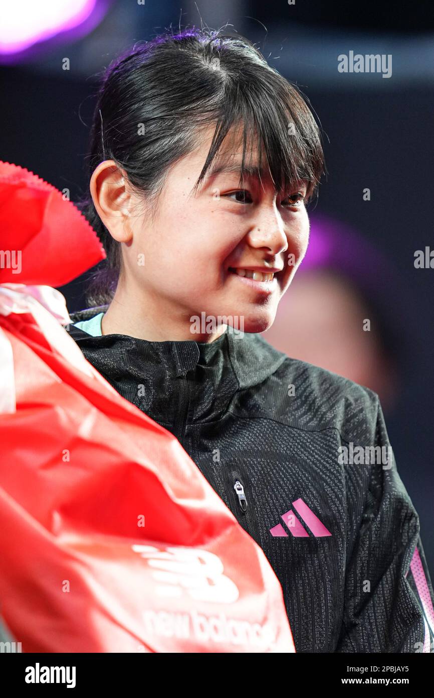 Nagoya, Aichi, Japan. 12th Mar, 2023. Mao Uesugi (JPN) Marathon ...