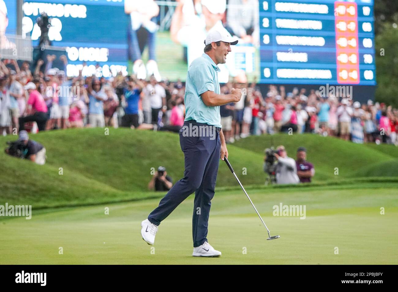 Ponte Vedra Beach, Florida, USA. 12th Mar, 2023. Scottie Scheffler ...
