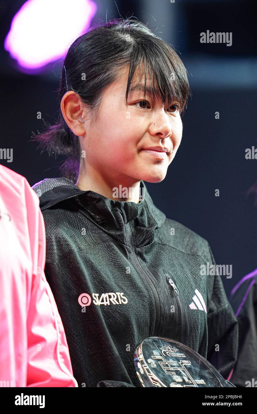 Nagoya, Aichi, Japan. 12th Mar, 2023. Mao Uesugi (JPN) Marathon ...