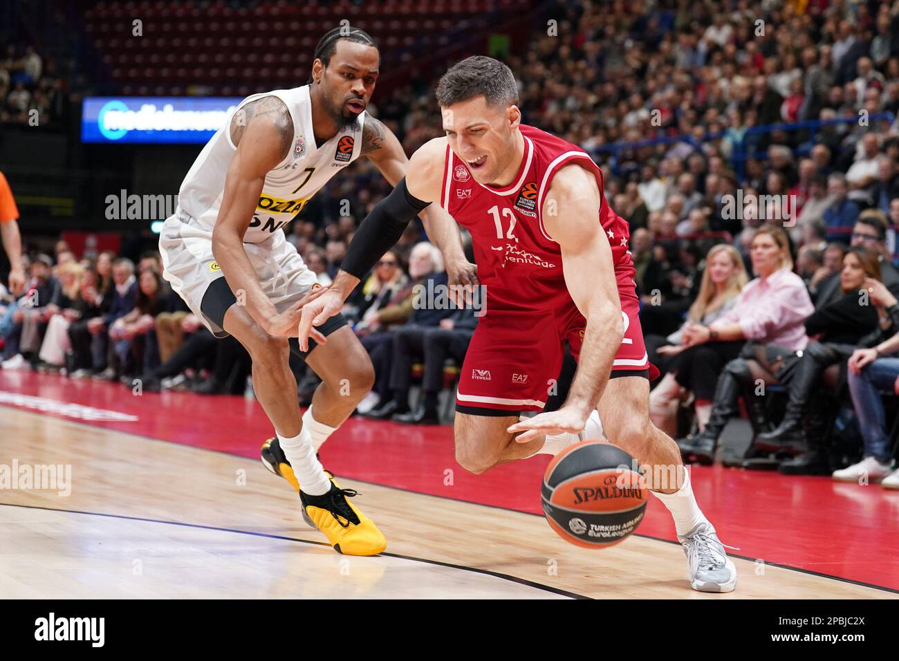 Forum of Assago, Milan, Italy, March 09, 2023, Billy Baron (EA7 EMPORIO ...