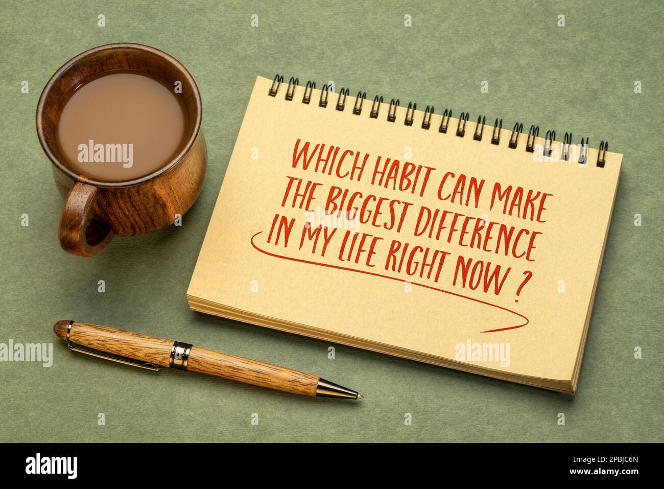 Which habit can make the biggest difference in my life right now ...