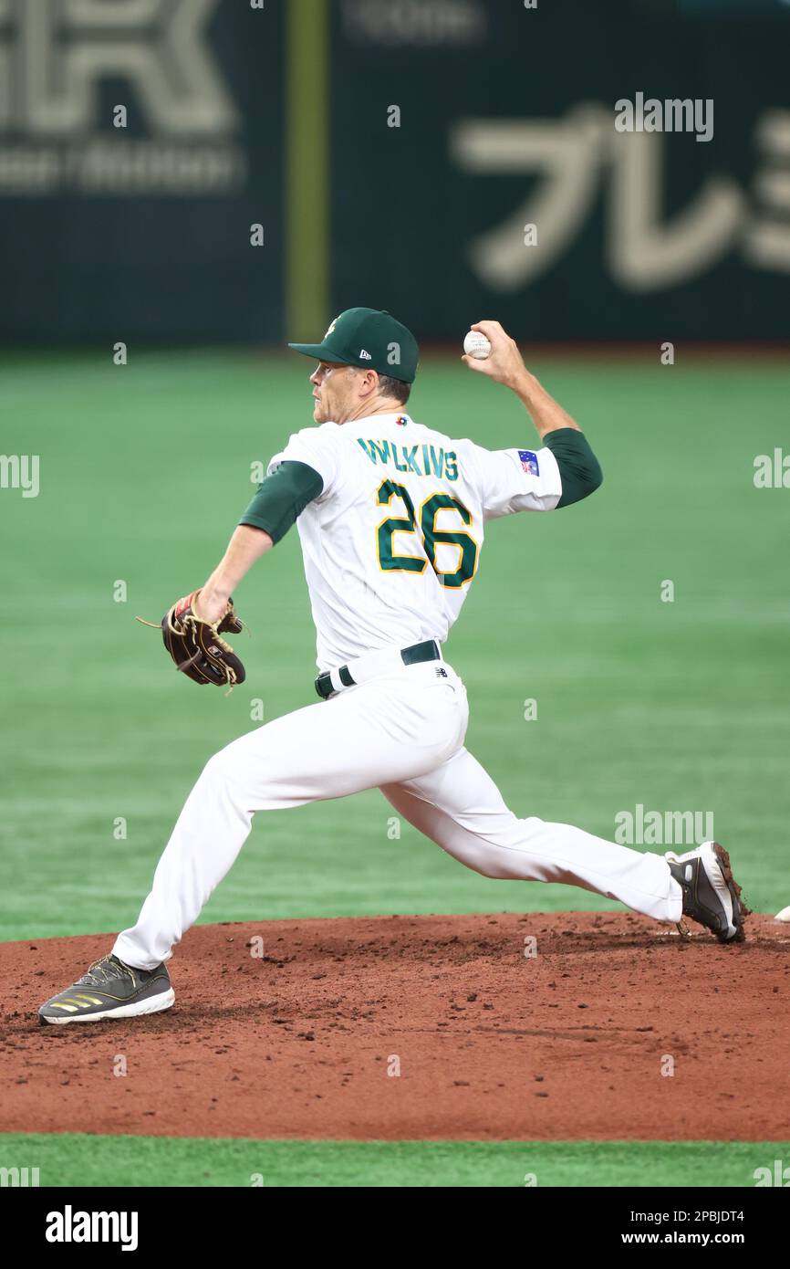 Tokyo, Japan. 12th Mar, 2023. Luke Wilkins (AUS) Baseball : 2023 World ...