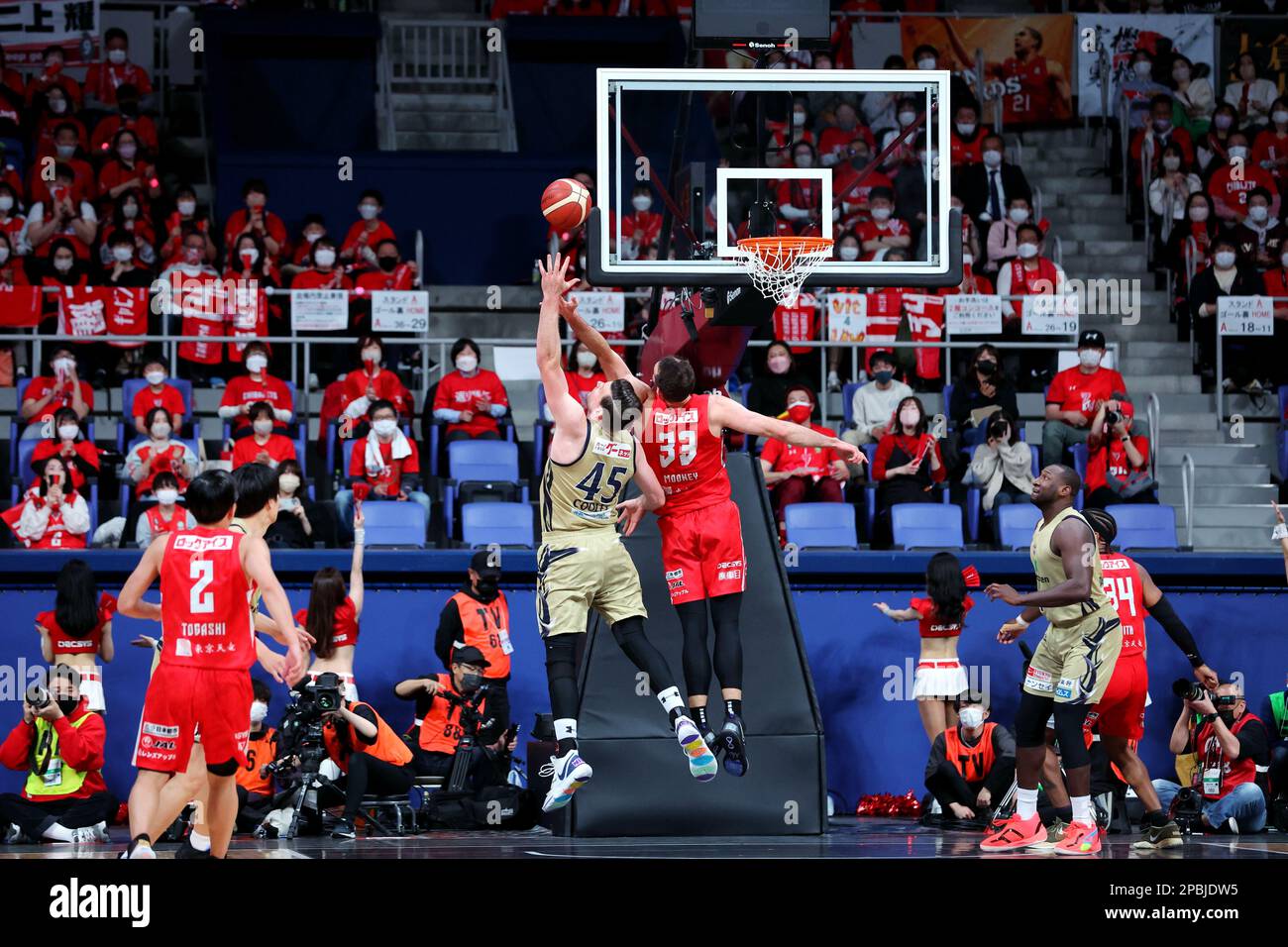 Ariake Coliseum, Tokyo, Japan. 12th Mar, 2023. General view/Two team groups, MARCH 12, 2023 ...