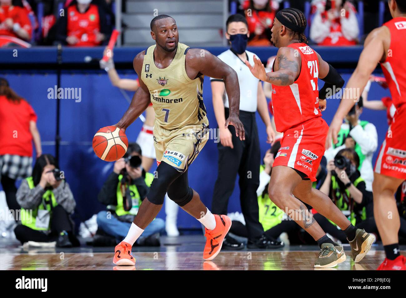 Ariake Coliseum, Tokyo, Japan. 12th Mar, 2023. Allen Durham (Golden Kings), MARCH 12, 2023 ...