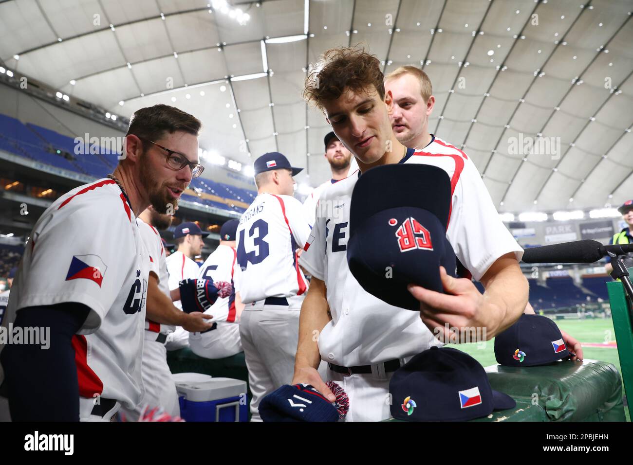Tokyo, Japan. 13th Mar, 2023. Czech Republic team group (CZE) Baseball ...