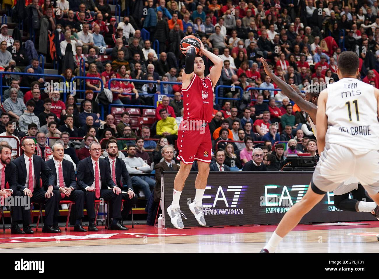 Forum of Assago, Milan, Italy, March 09, 2023, Billy Baron (EA7 EMPORIO ...