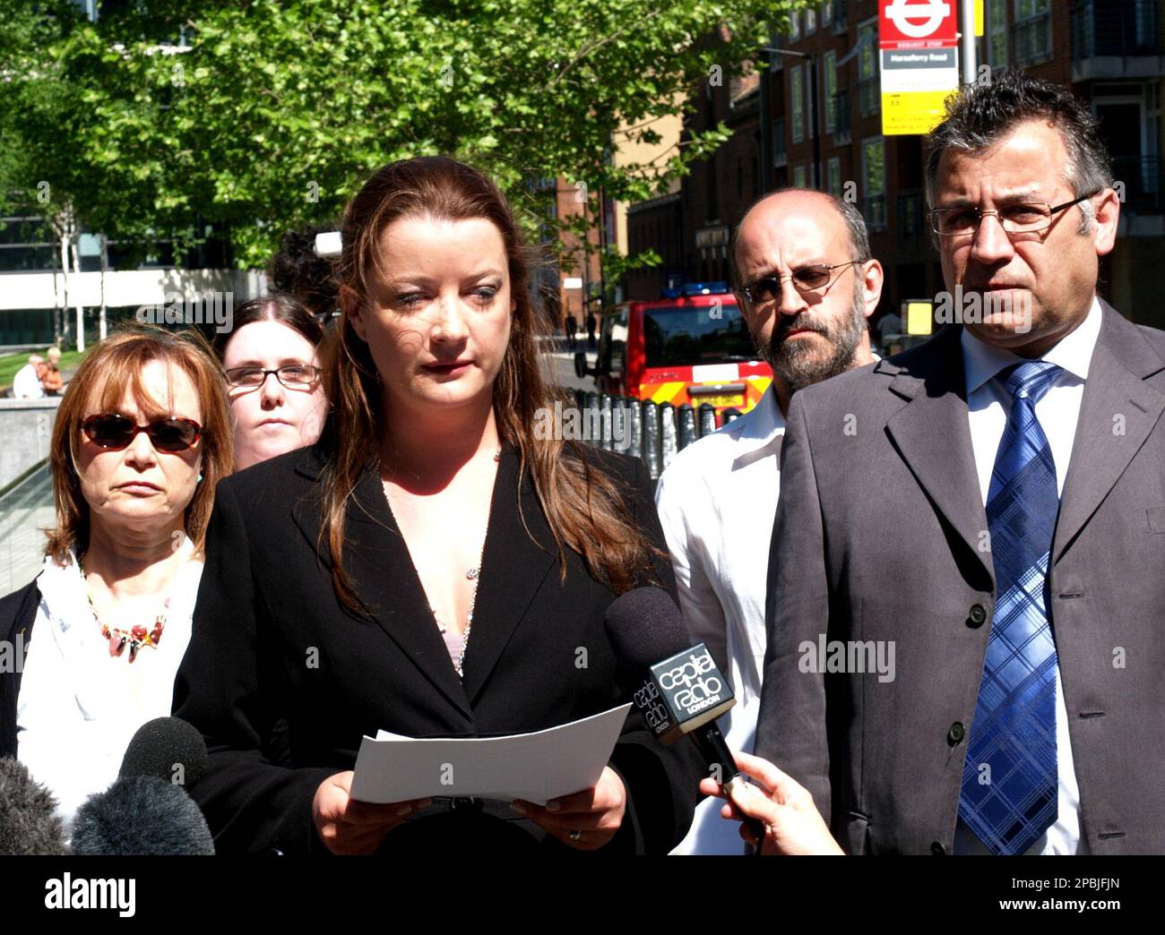 Rachel North a survivor of the London July 7, 2005 terror bombings ...