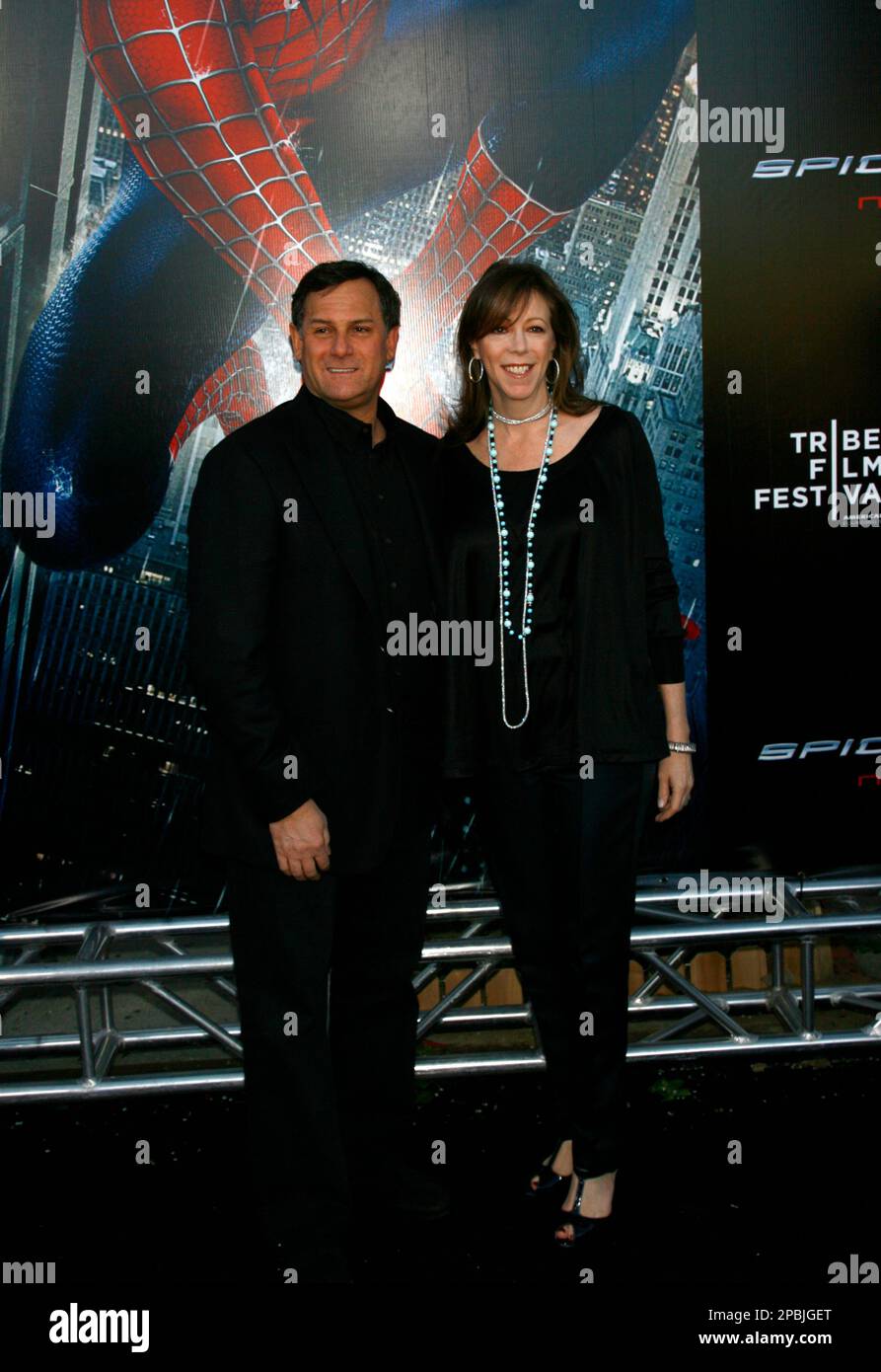 Craig Hatkoff and Jane Rosenthal attend the Spider-Man 3 N.Y. premiere ...