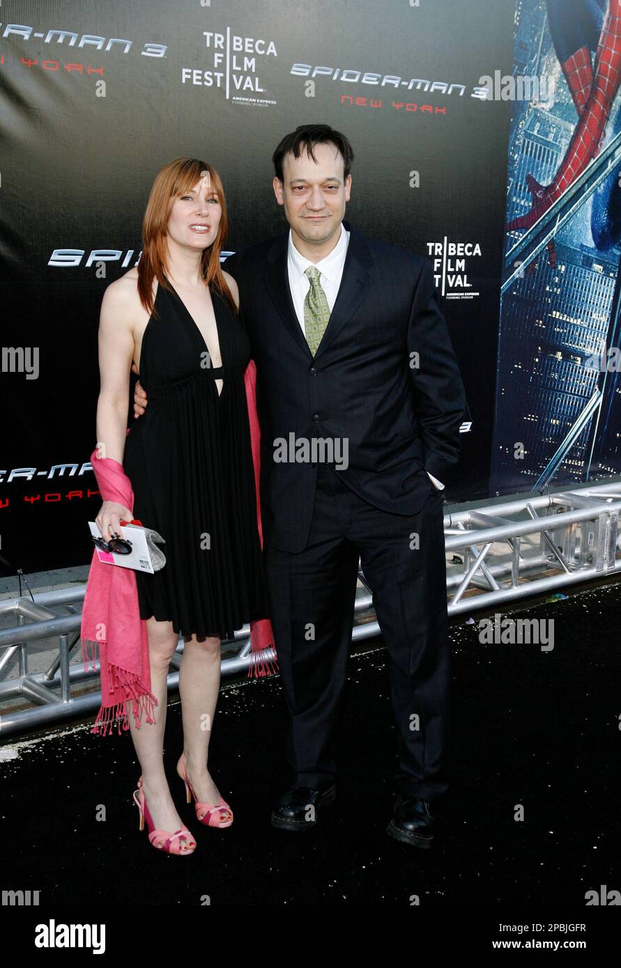 Suzanne Keilly and Ted Raimi attends the Spider-Man 3 N.Y. premiere ...