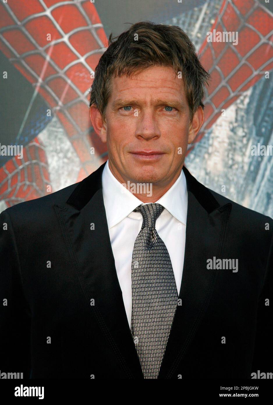 Actor Thomas Haden Church arrives for the premiere of Spider-Man 3 in ...