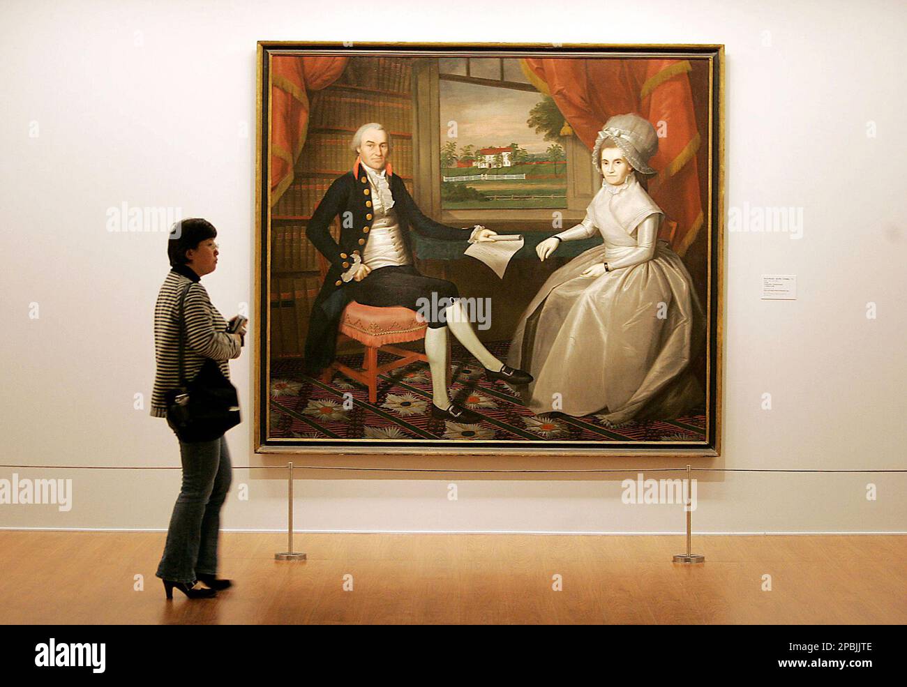 "Oliver and Abigail Wolcott Ellsworth" by American Colonial Era Painter ...
