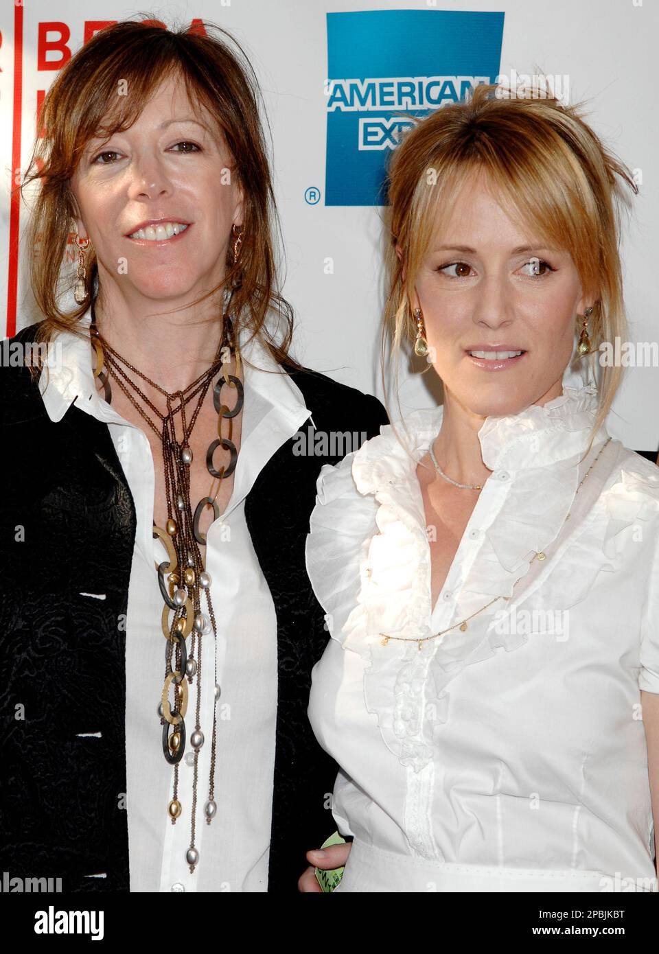 Actress and director Mary Stuart Masterson, right, and festival co ...