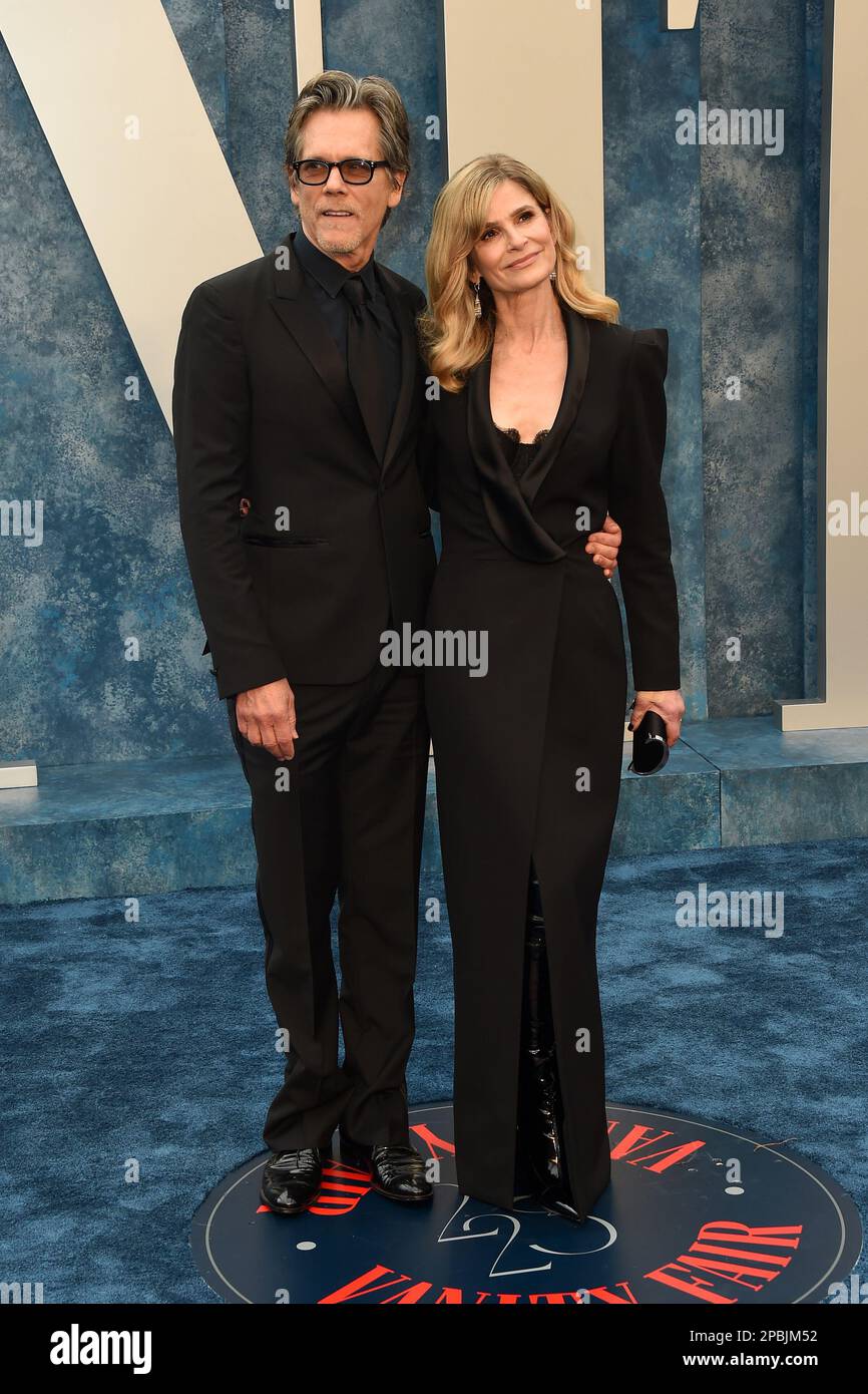 LOS ANGELES - MAR 12: Kevin Bacon, Kyra Sedgwick at the 2023 Vanity ...