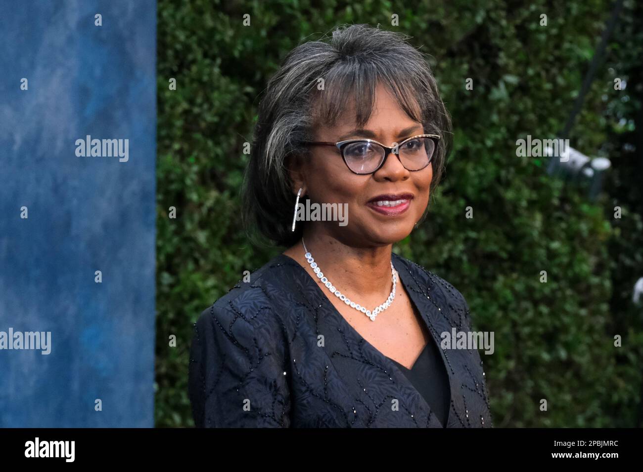 LOS ANGELES - MAR 12: Anita Hill at the 2023 Vanity Fair Oscar Party at ...