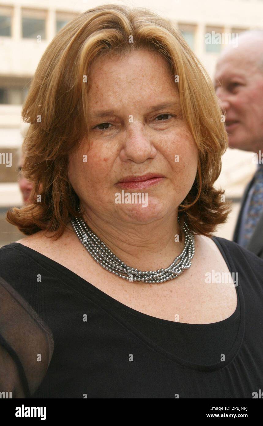 Wendy Wasserstein attends the opening night of "The Frogs" at Lincoln ...