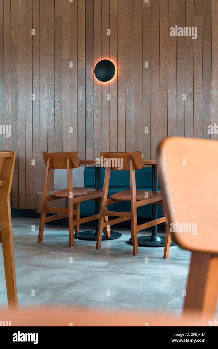 Cafe interior design Stock Photo - Alamy