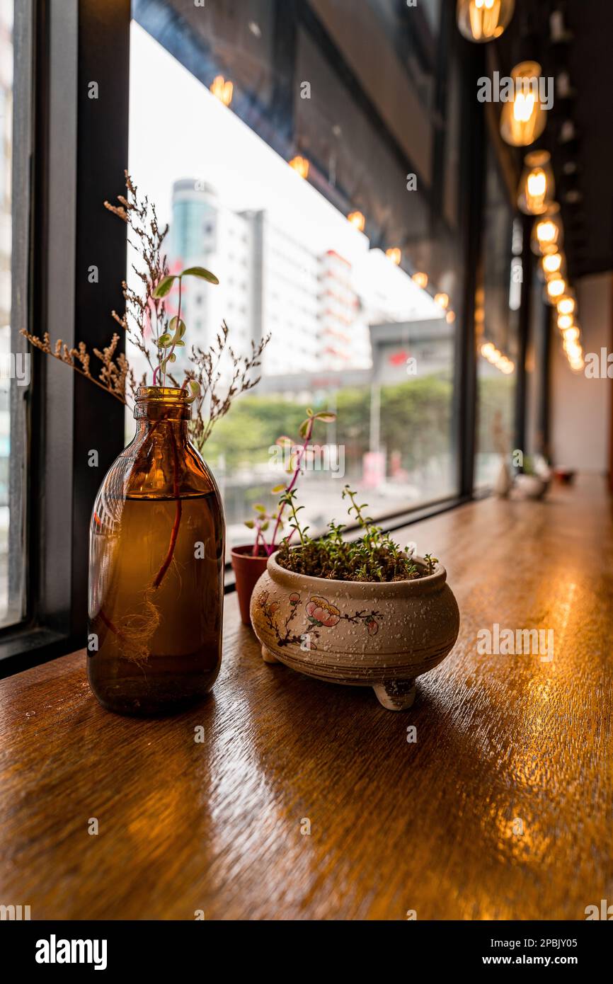 Cafe interior design design hi-res stock photography and images - Alamy