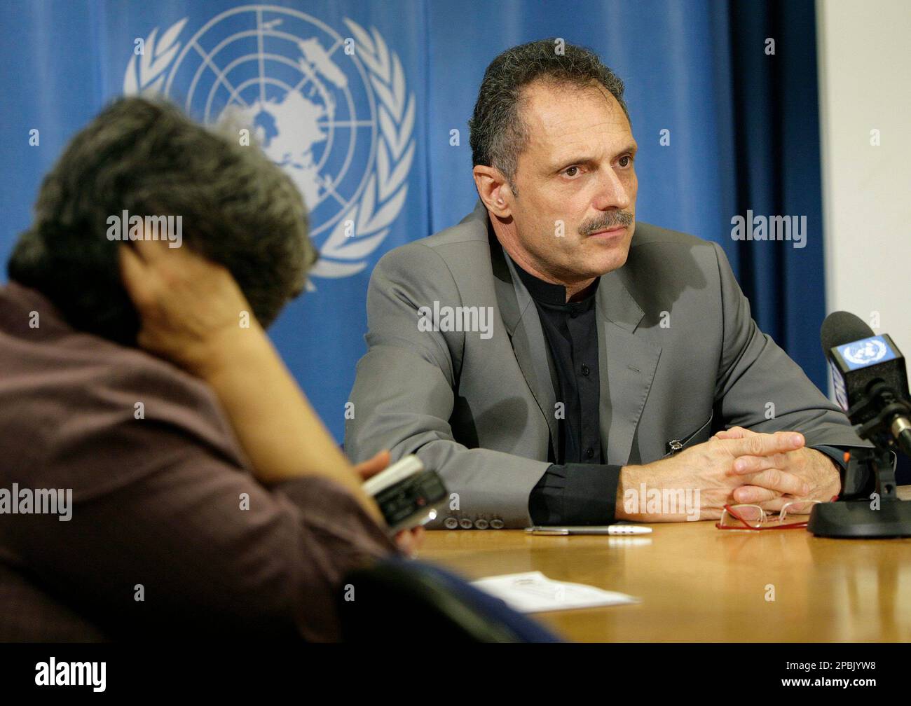 French Charles Vincent, World Food Programme (WFP) Country Director in ...