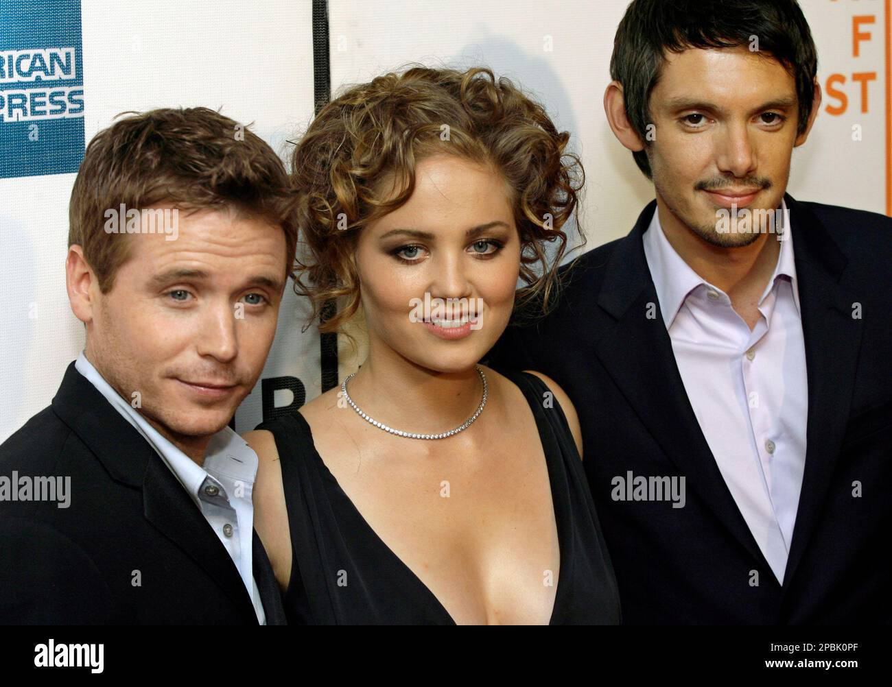 Cast members from left to right, Kevin Connolly, Erika Christensen, and ...