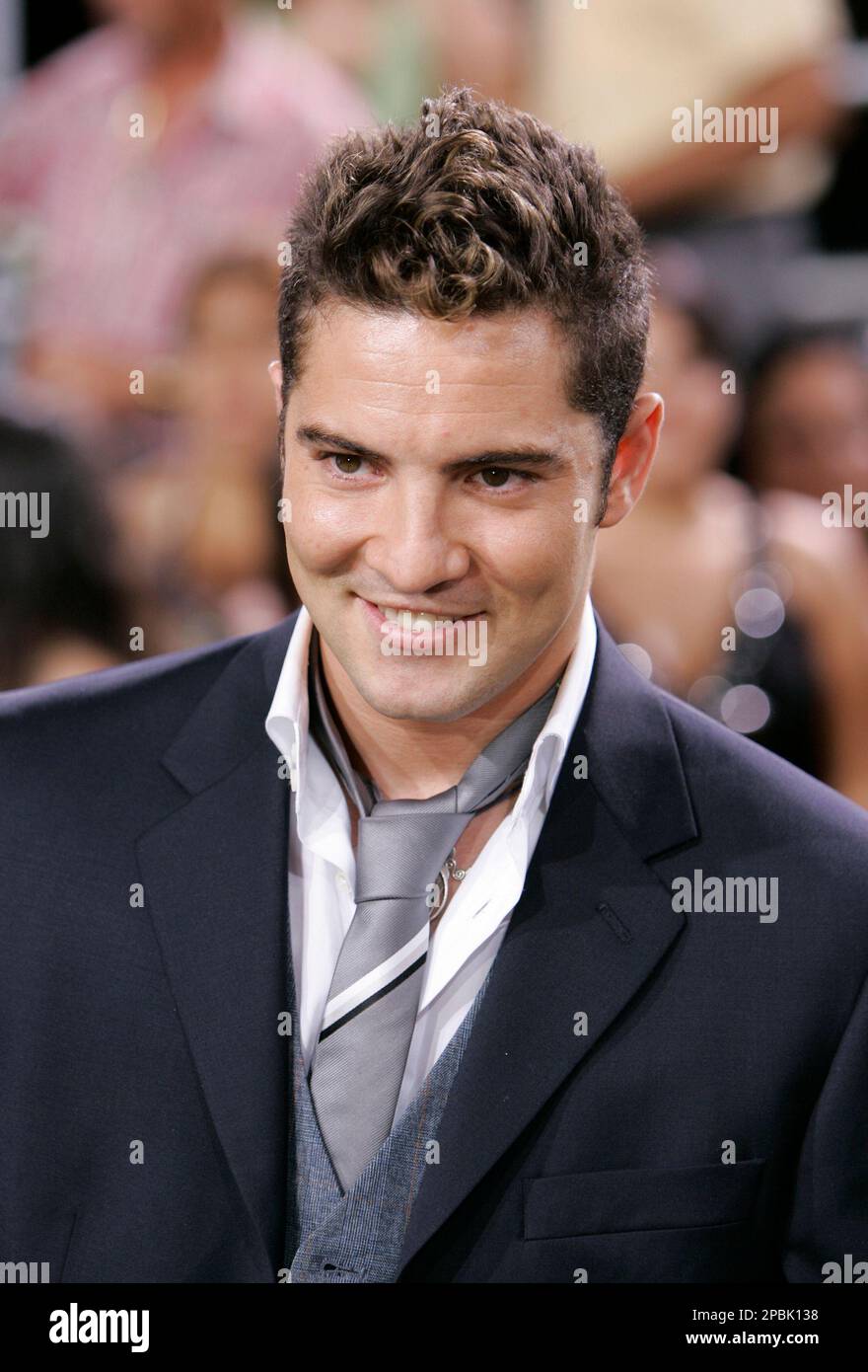 Singer David Bisbal arrives at the Billboard Latin Awards in Coral ...