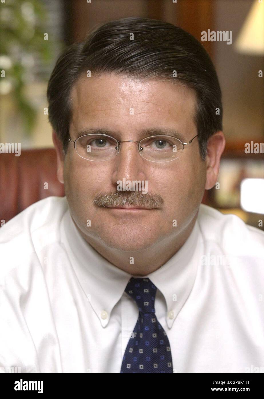 David J. Greenfield, publisher of The Repository, is shown June 9, 2004 ...