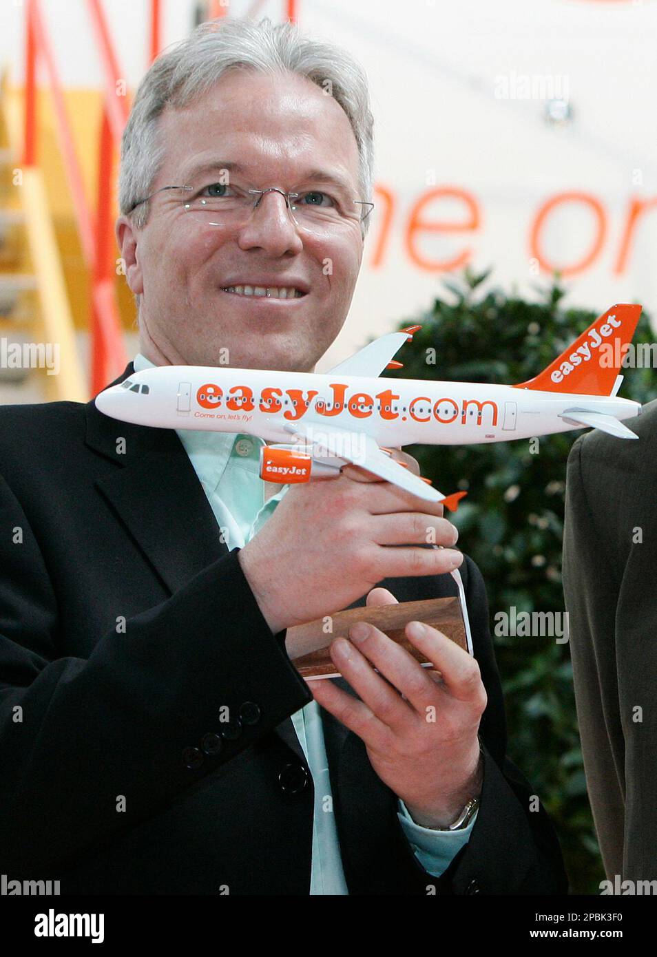 European budget airline easyJet CEO Andrew Harrison, from Britain ...