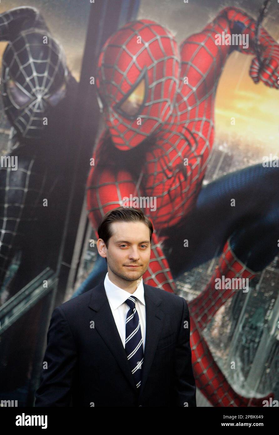 U.s. Actor Tobey Maguire Arrives For The Screening Of The Film 