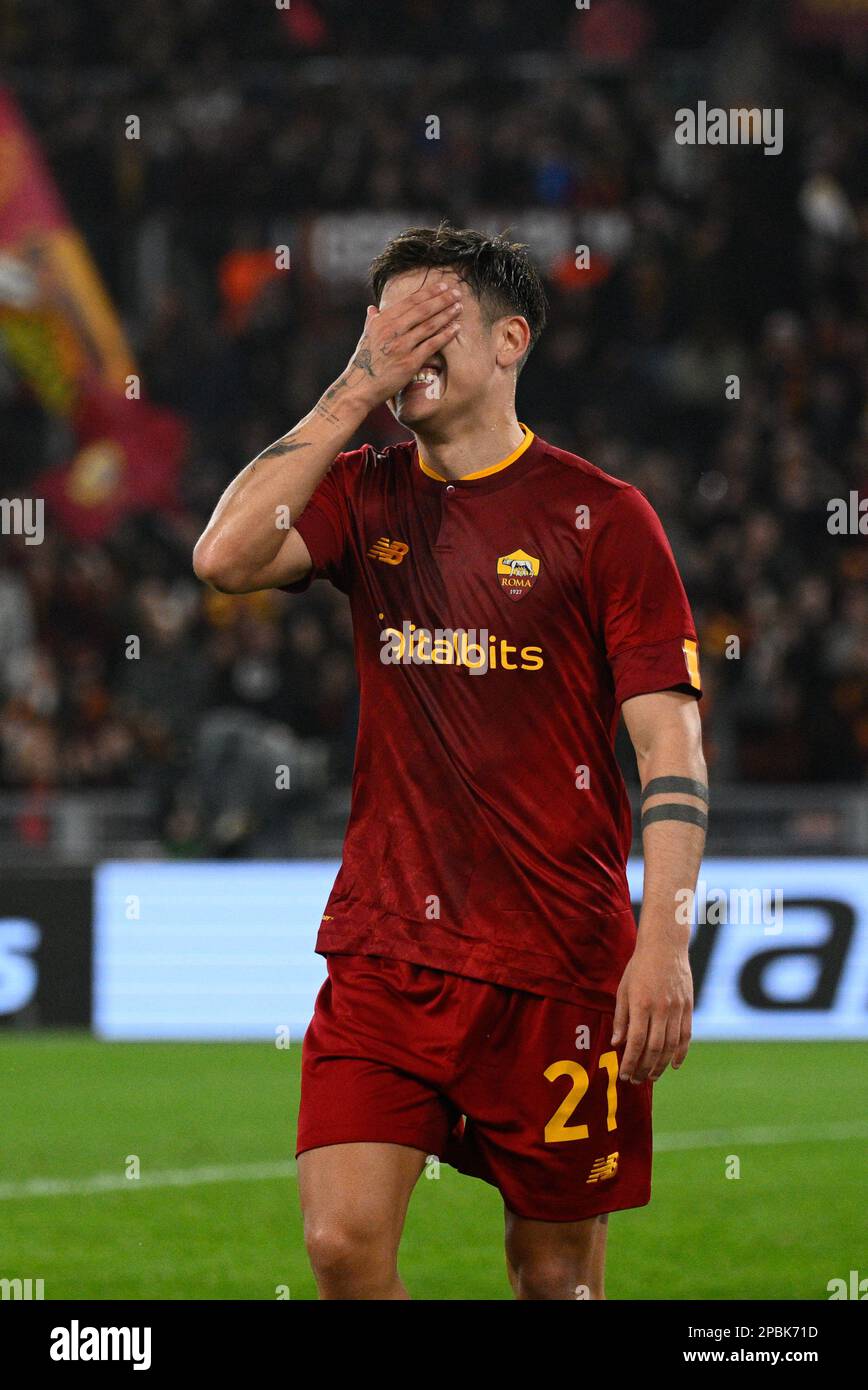 Paulo Dybala (AS Roma) during the UEFA Europa League 2022-2023 football match between AS Roma ...
