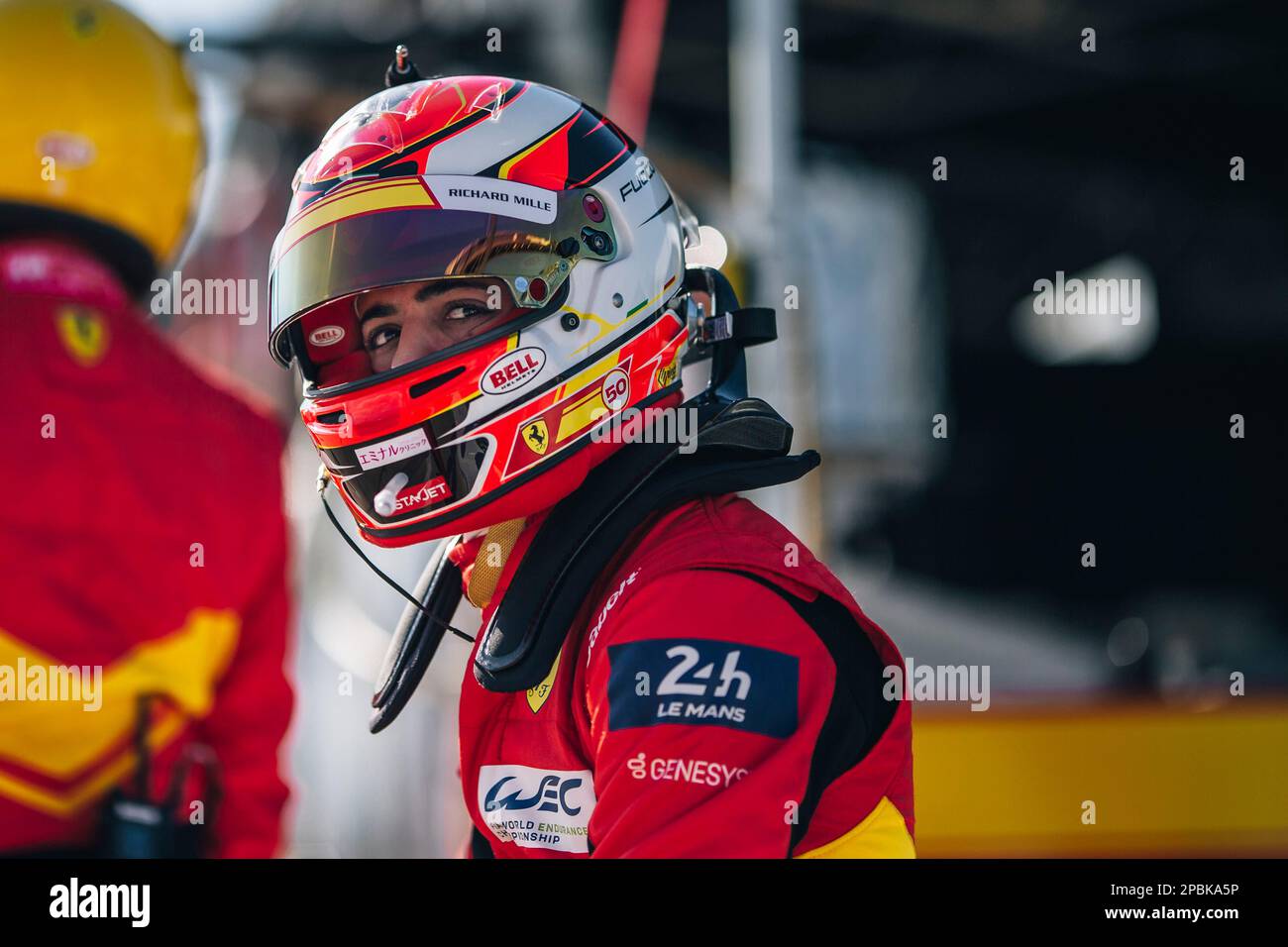 FUOCO Antonio (ita), Ferrari AF Corse, Ferrari 499P, portrait during ...