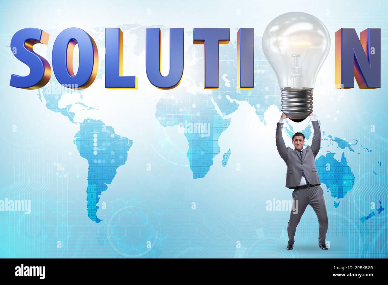 Soluton hi-res stock photography and images - Alamy